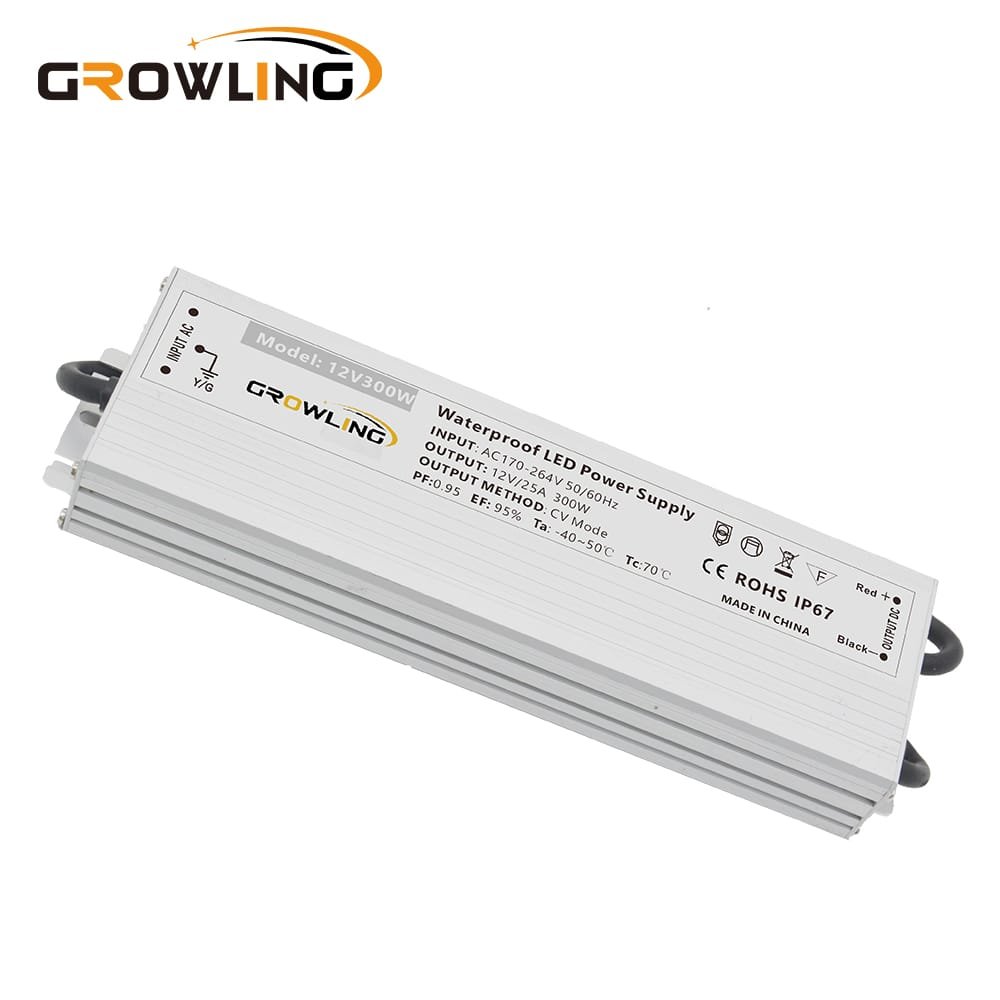 PFC IP67 Waterproof 300W LED Driver DC 12V/24V Power Supply - Best ...